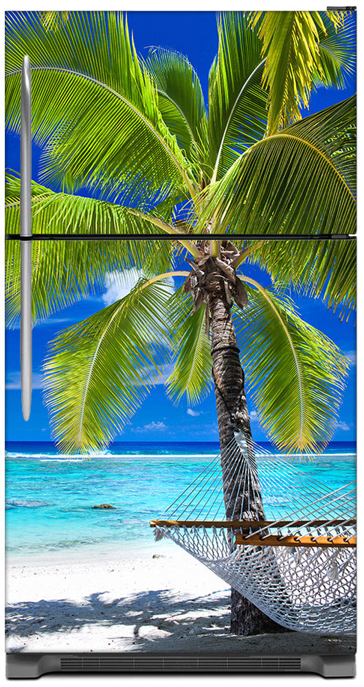 Magnetic Palm Tree Refrigerator Skins Covers Panels Wraps – Best ...