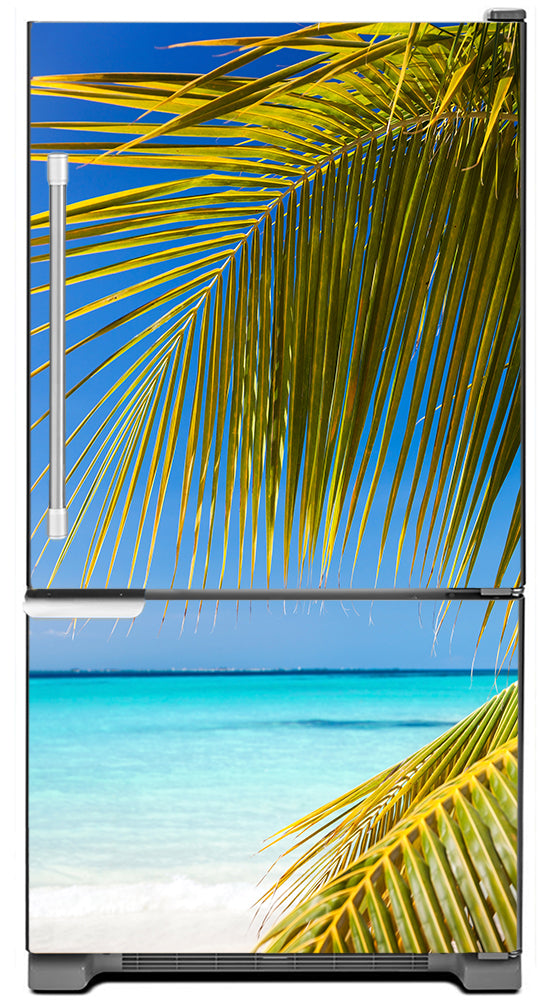 Magnetic Tropical Breeze Refrigerator Covers, Wraps, Skins & Panels ...